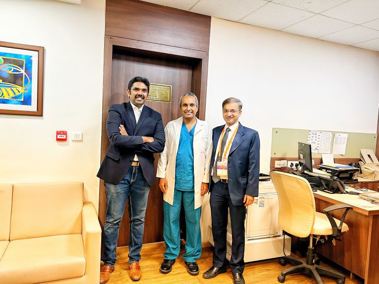 Meeting with the Dr. C.S Pramesh, Director Tata Memorial Hospital ...